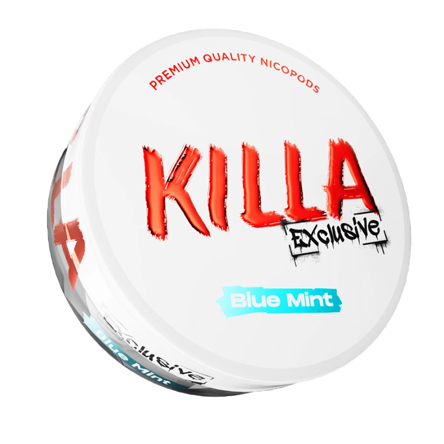Killa Cold Mint Extreme Nicotine Pouches Strong Snus – Nico Plug