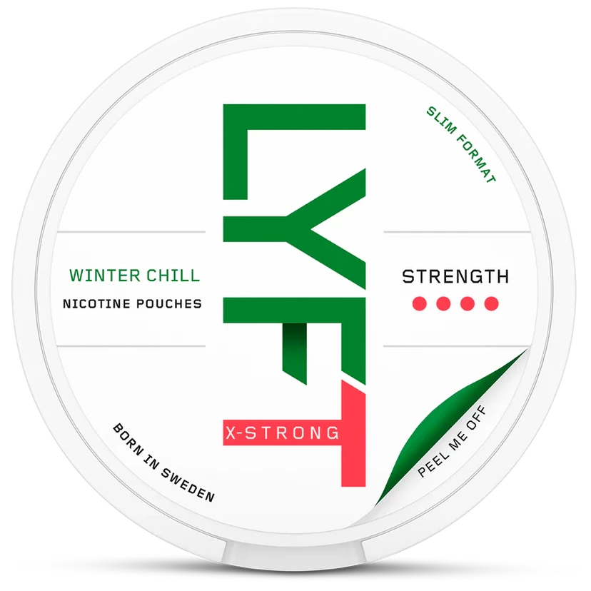 LYFT Winter Chill Nicotine Pouches Strong VELO Snus — Nico Plug
